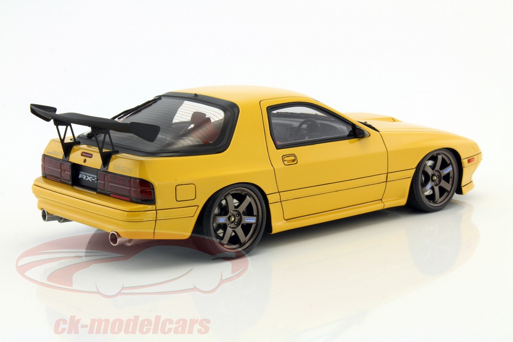 Ignition Model Mazda Savanna RX-7 (FC3S) yellow 1:18 IG1027 model car ...