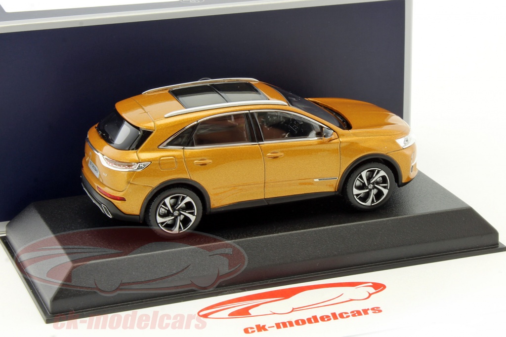 Norev 1:43 Citroen DS 7 Crossback year 2017 gold 170011 model car ...