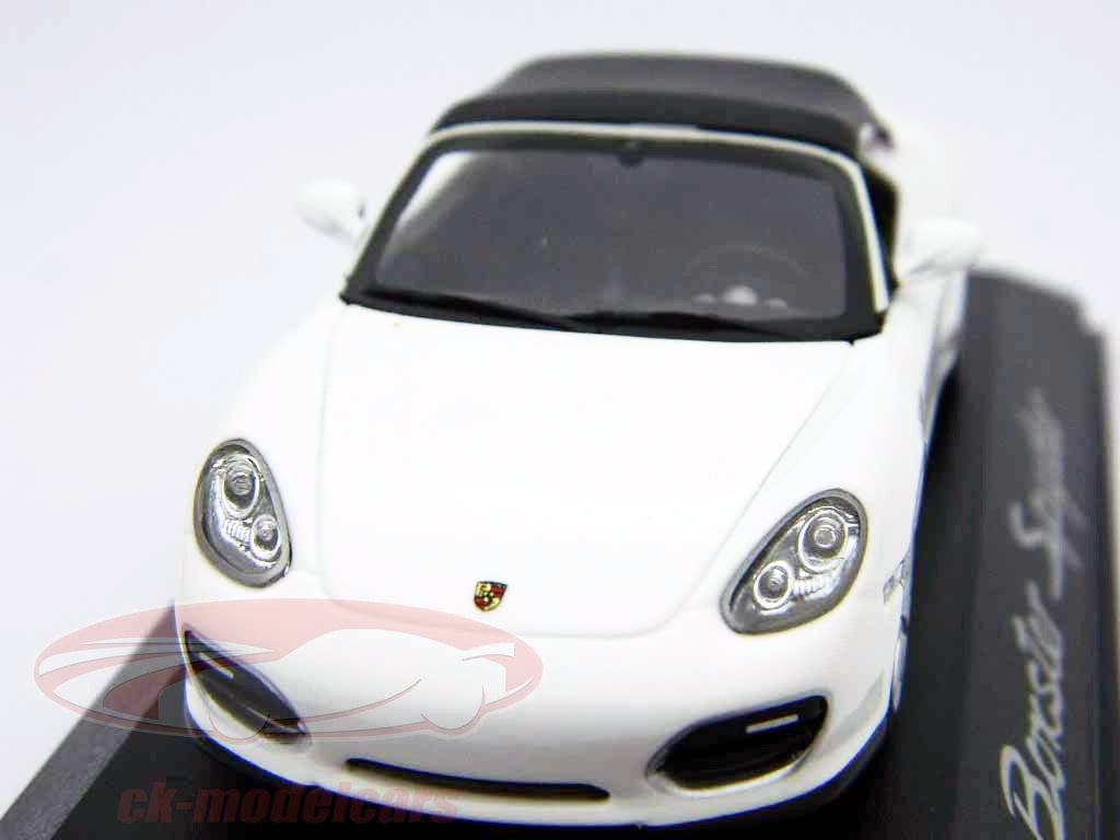 Minichamps 1:43 ポルシェボクスタースパイダーホワイト/ホワイト午前 WAP 020 101 0A モデル 車 WAP 020 ...
