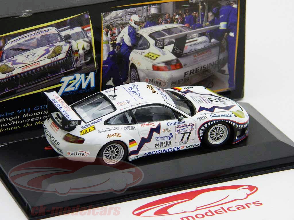 Minichamps 1:43 Porsche 911 (996) GT3 RS #77 24h LeMans 2001 400016977 model car 400016977 ...