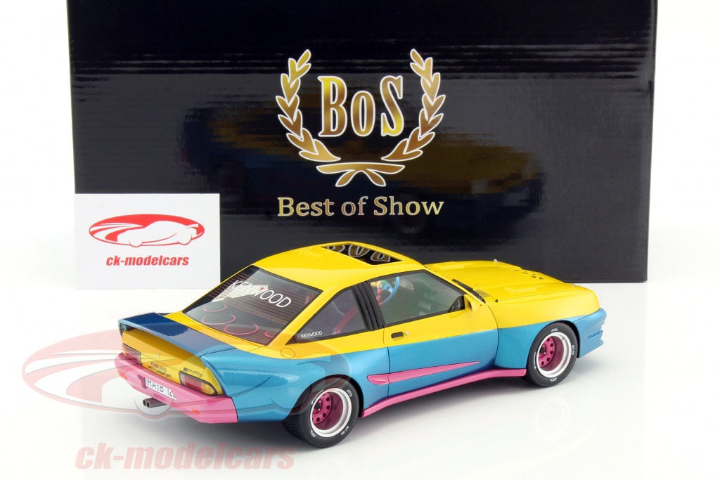 BoS-Models 1:18 Opel Manta B Mattig から インクルード フィルム Manta Manta 1991 黄色 ...