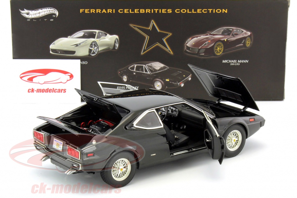 HotWheels 1:18 Ferrari Dino 308 GT4 Elvis Presley scarz V7425 ...