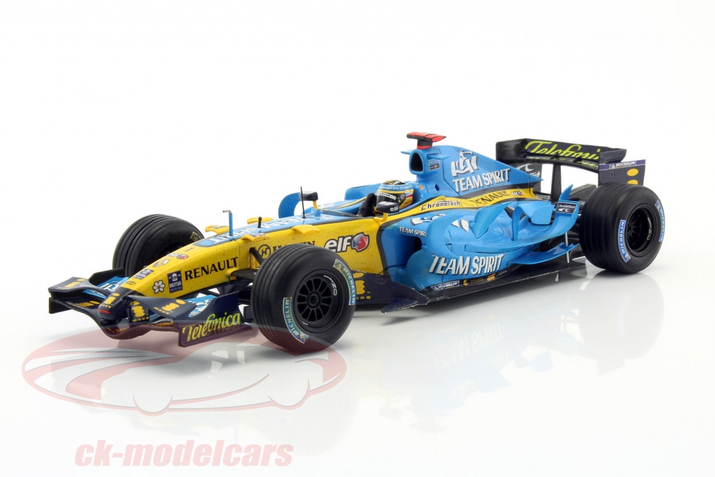 HotWheels 1:18 Fernando Alonso Renault R26 #1 世界チャンピオン 式 1 2006 J2986 ...
