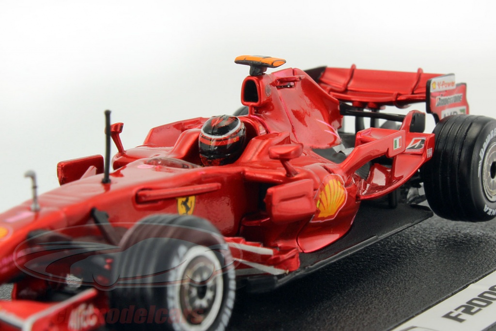 HotWheels 1:43 Kimi Raikkönen Ferrari F2008 formula 1 2008 L8779 model car L8779 027084538946