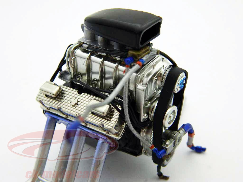 GMP 1:18 Dragster engine for Modelcars A1800103 model car A1800103