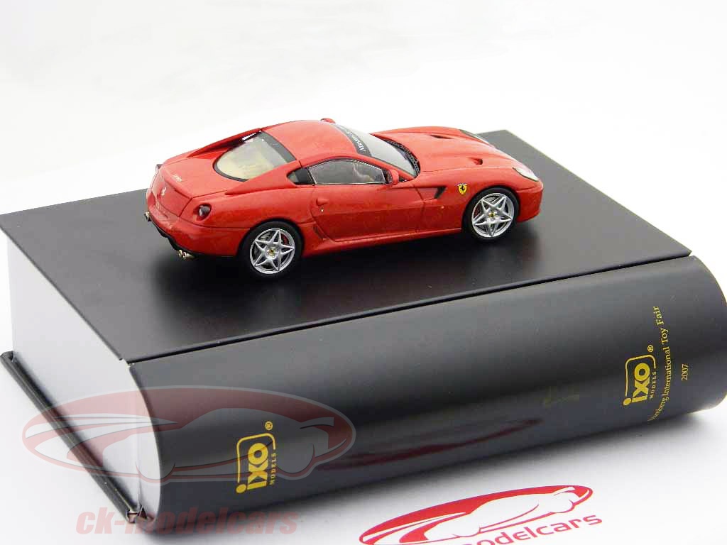 Ixo 1:43 Ferrari 599 GTB rot / red Sondermodell Spielwarenmesse 2007 ...