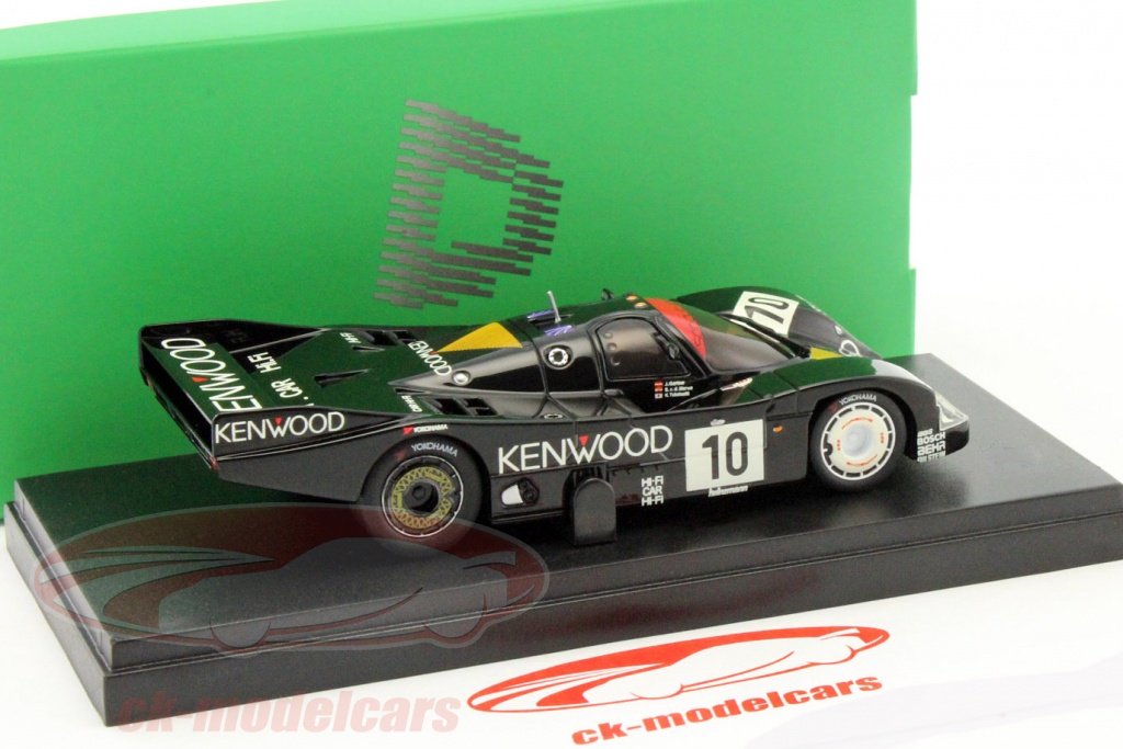 Kyosho 1:43 Porsche 962 C LH #10 24h LeMans 1986 Takahashi, van der Merw, Gartner DNX601KR model ...