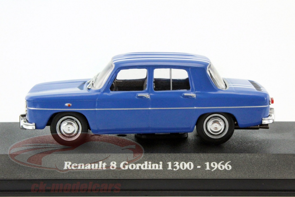 Atlas 1:43 Renault 8 Gordini 1300 año de construcción 1966 azul ...
