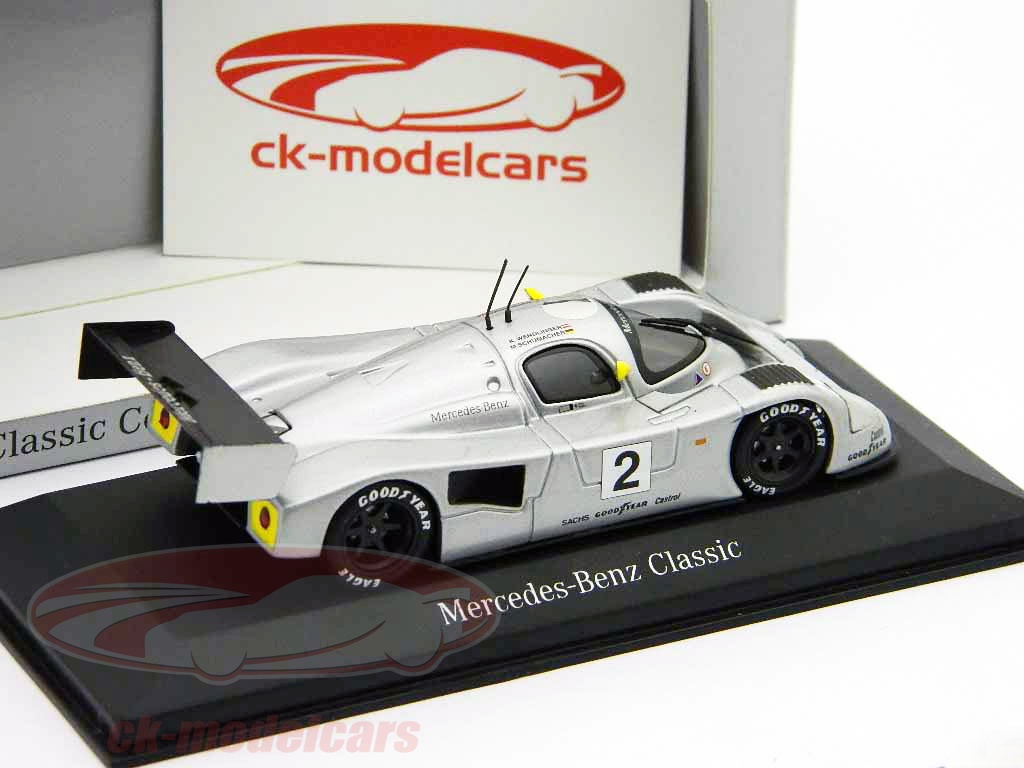Minichamps 1:43 Mercedes-Benz C291 #2 silver B6 604 0239 model car B6 ...