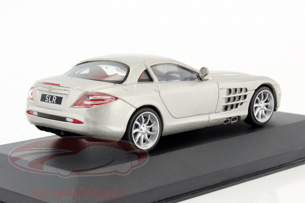 Atlas 1:43 Mercedes-Benz SLR McLaren year 2003 silver metallic 2891022 ...