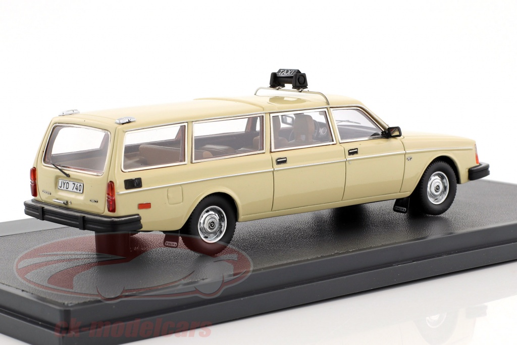 Matrix 1:43 Volvo 245 Transfer taxi year 1978 cream white MX12106-052 ...