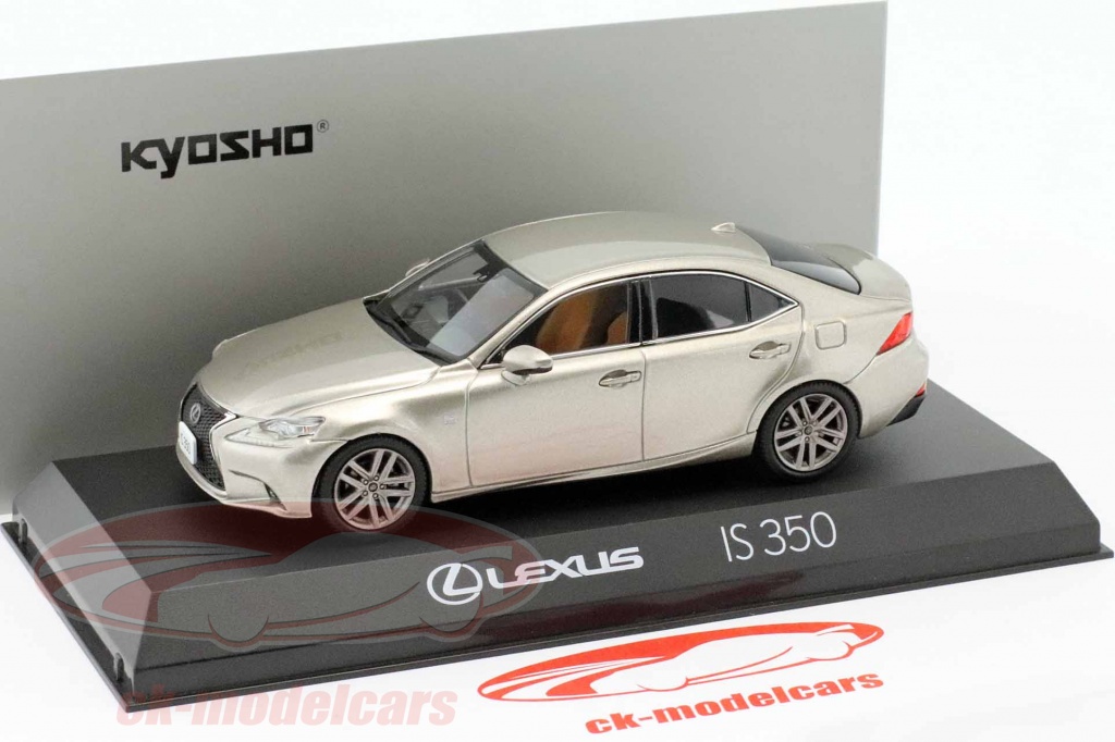 Kyosho 1:43 Lexus IS 350 F Sport titanium silver metallic 3658t model ...