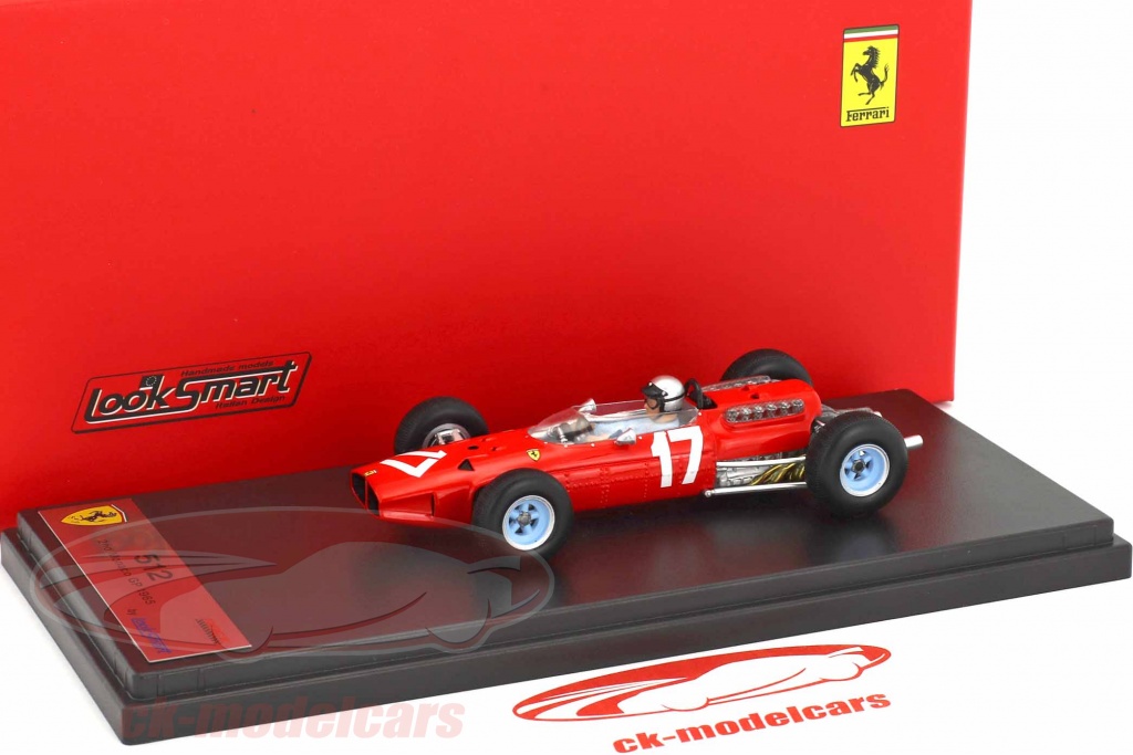 LookSmart 1:43 Lorenzo Bandini Ferrari 1512 #17 2nd monaco GP formula 1 ...