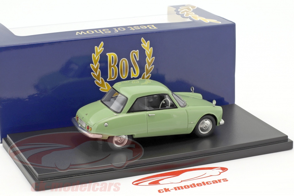 BoS-Models 1:43 Citroen Bijou RHD Baujahr 1964 hellgrün BOS43695 ...