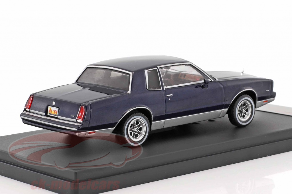 Premium X 1:43 Chevrolet Monte Carlo año de construcción 1981 azul ...