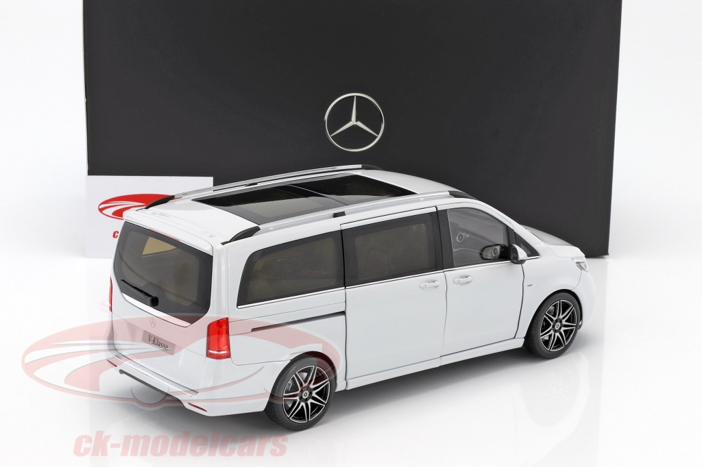 Norev 1:18 Mercedes-Benz V-Class cristal de roche blanc B66004156 ...