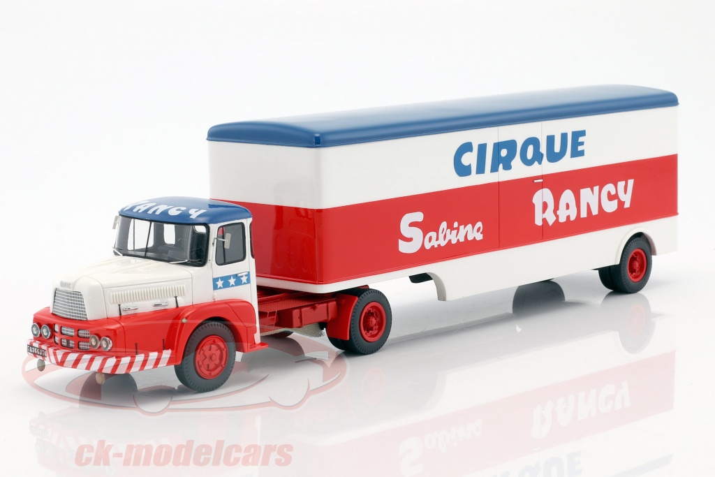 Momaco 1:43 Unic Izoard Semi Remorque Materiel Sabine Rancy blue ...
