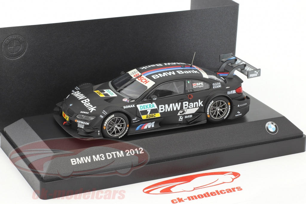 Minichamps 1:43 Bruno Spengler BMW M3 DTM (E92) #7 DTM Champion 2012 ...
