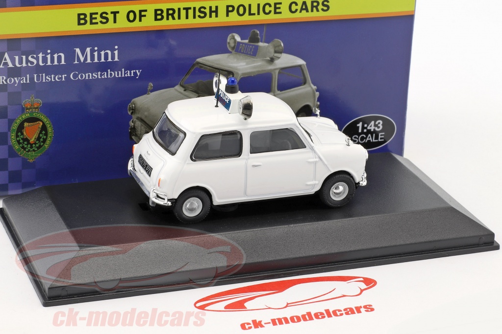 Atlas 1:43 Austin Mini Royal Ulster Constabulary MAG JA15 model car MAG ...