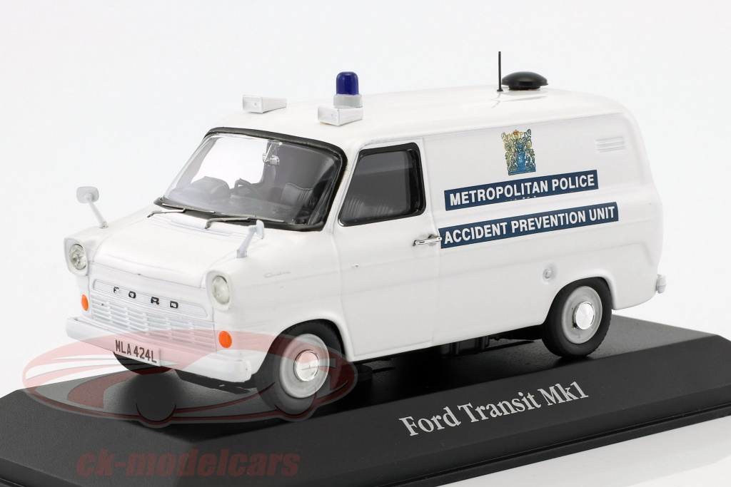 Atlas 1:43 Ford Transit Metropolitan Police MAG JA17 Modellauto MAG JA17