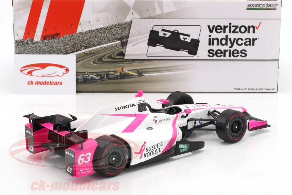 Greenlight 1:18 Pippa Mann Honda #63 IndyCar Series 2017 11016 model ...