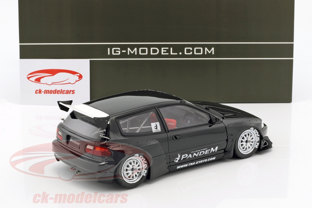 Ignition Model 1:18 Pandem Civic (EG6) black IG1055 model car IG1055 ...