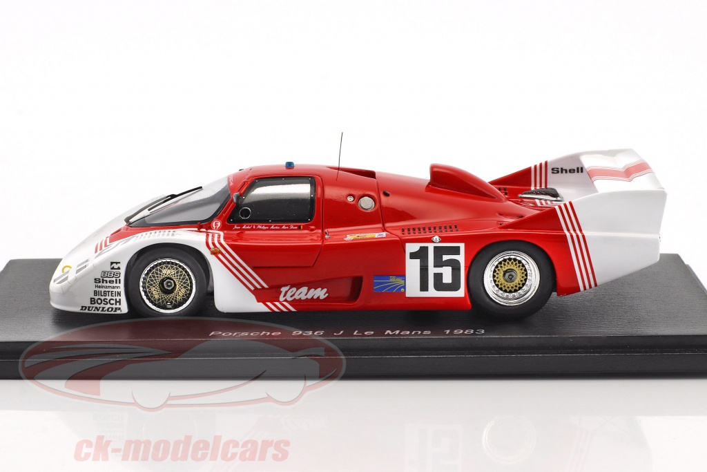 Spark 1:43 Porsche 936C #15 24h LeMans 1983 Martin, Duez, Martin S5507 ...