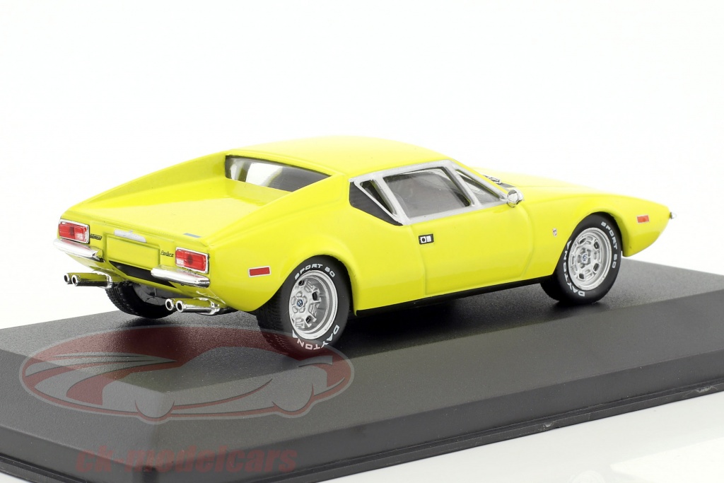 Greenlight 1:43 DeTomaso Pantera Elvis year 1971 yellow 86502 model car ...