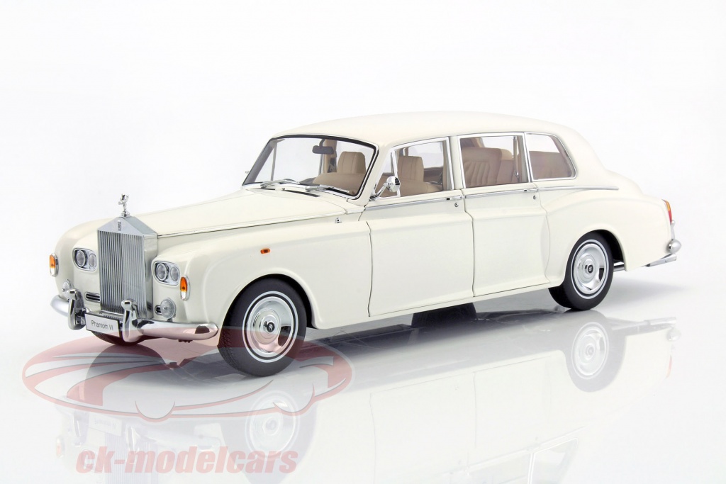 Kyosho 1:18 Rolls Royce Phantom VI blanco 08905W modelo coche 08905W ...