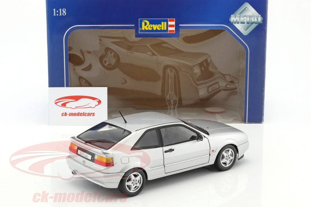 Revell 1:18 Volkswagen VW Corrado VR6 year 1991 silver metallic ...