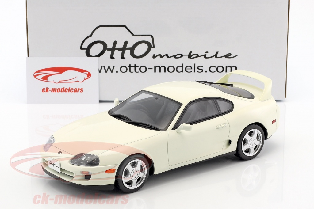 Ottomobile 1:18 Toyota Supra Mk 4 super white OT236 model car OT236 9580010204496