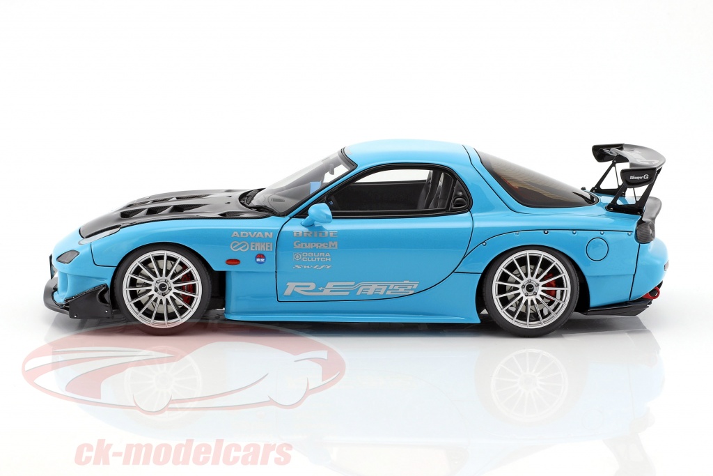 Ignition Model 1:18 Mazda RX-7 (FD3S) RE Amemiya hellblau IG1045 Modellauto IG1045 4573448880450