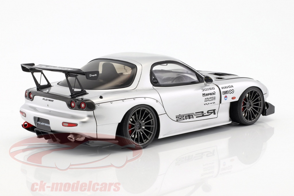Ignition Model 1:18 Mazda RX-7 (FD3S) RE Amemiya 银 IG1044 模型 汽车 IG1044 ...