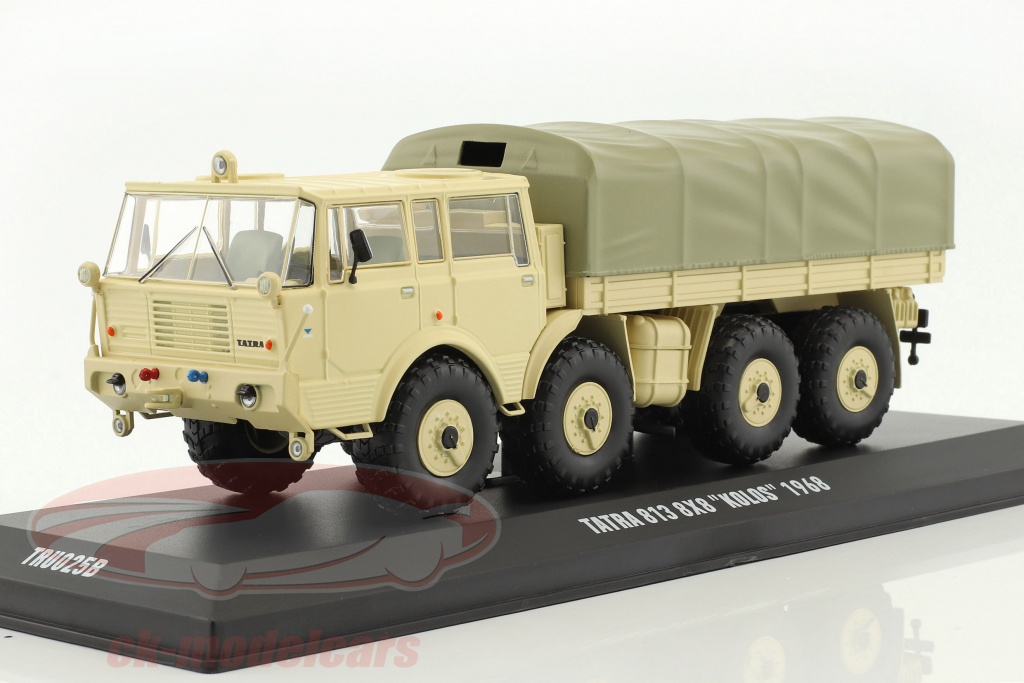 Ixo 1:43 Tatra 813 8x8 Kolos 築 1968 ベージュ IXOTRU025B モデル 車 IXOTRU025B ...