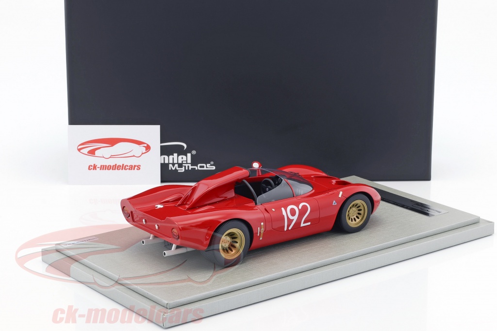 Tecnomodel 1:18 Alfa Romeo 33.2 Periscopio #192 Targa Florio 1967 Galli ...