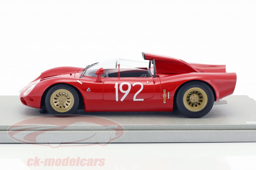 Tecnomodel 1:18 Alfa Romeo 33.2 Periscopio #192 Targa Florio 1967 Galli ...