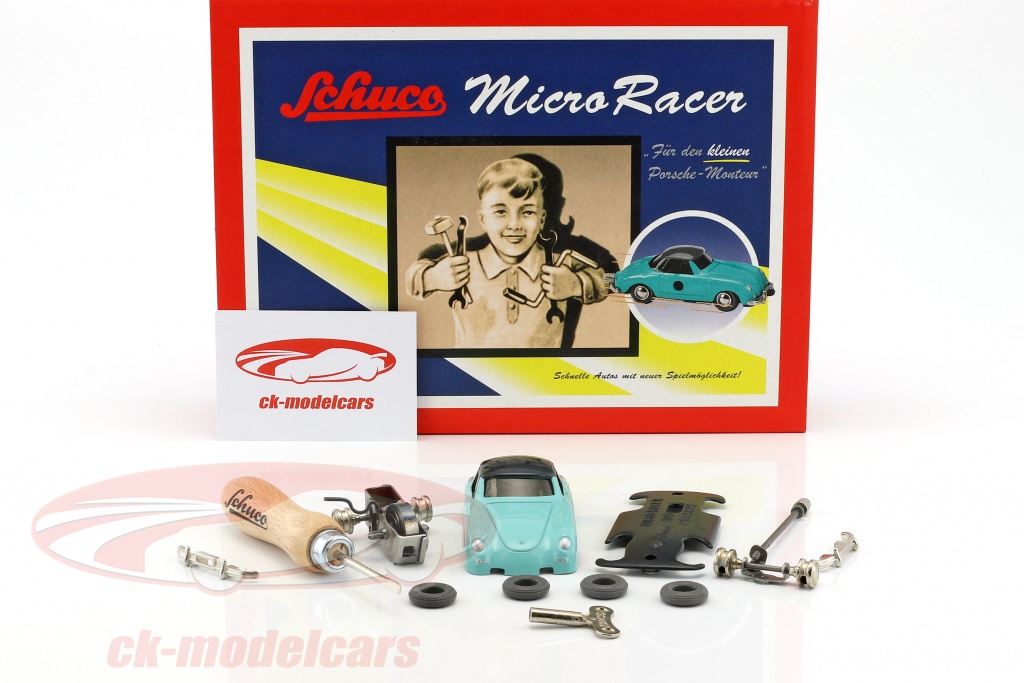 Schuco Micro Racer Porsche 356 coupe assembly case 450177400 model car 450177400 4007864017744