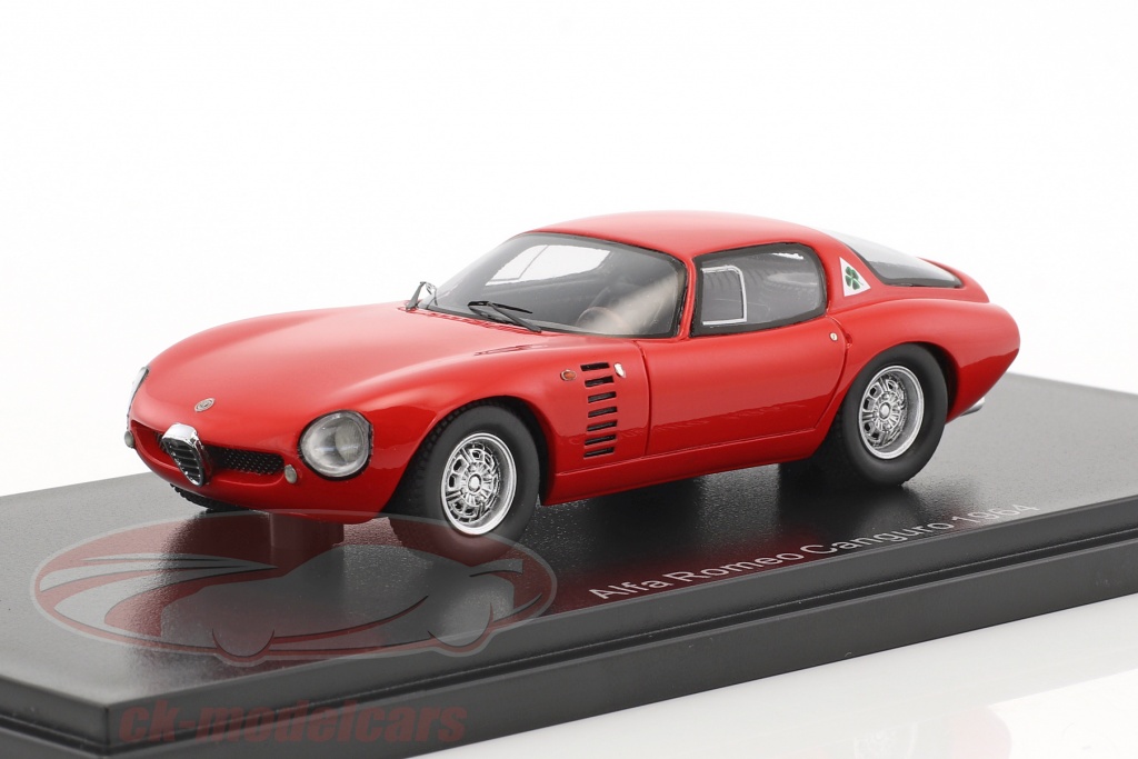 BoS-Models 1:43 Alfa Romeo Canguro 築 1964 赤 BOS43850 モデル 車 BOS43850 209752