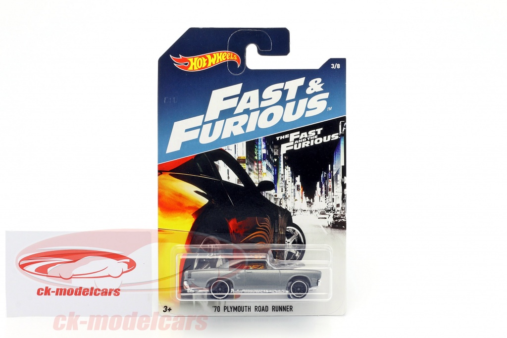 HotWheels 1:64 Plymouth Road Runner Baujahr 1970 Film Fast & Furious ...