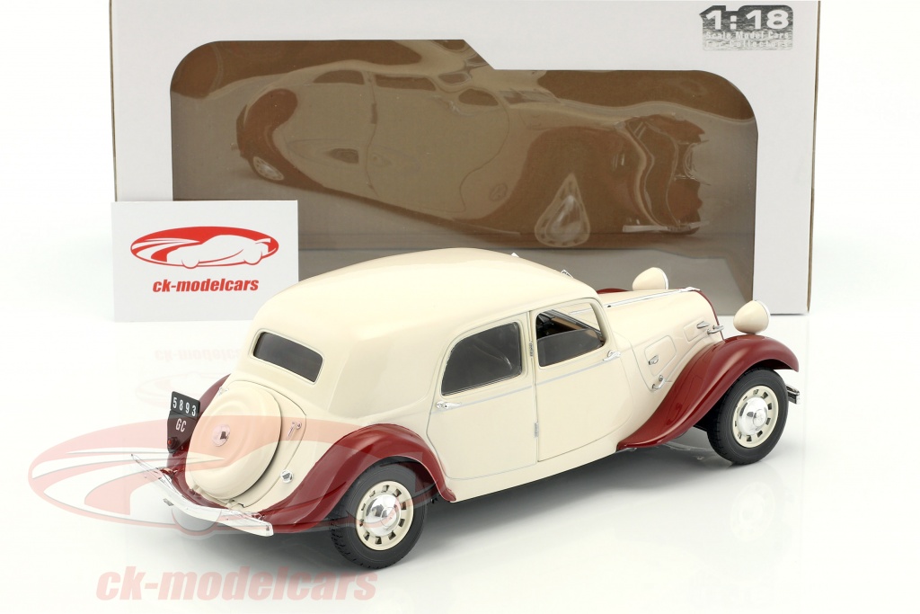 Solido 1:18 Citroen Traction 11CV 築 1938 ベージュ / パープル S1800901 モデル 車 S1800901 3663506001635