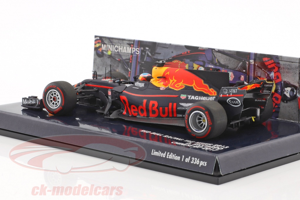 Minichamps 1:43 Daniel Ricciardo Red Bull RB13 #3 Chinese GP formula 1 ...