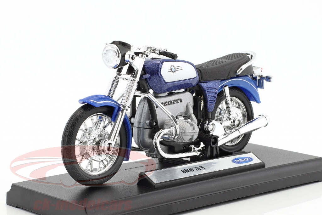 Welly 1:18 BMW 75/5 ブルー / 銀 19675 モデル 車 19675 4891761196639