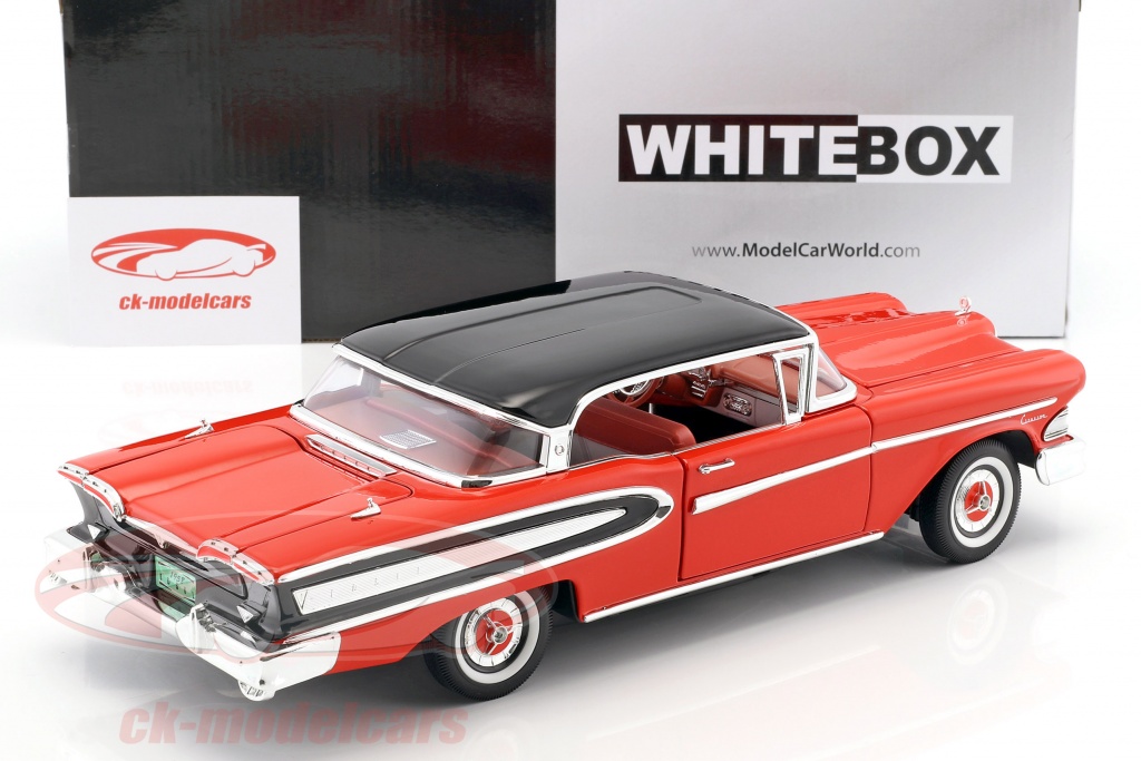 WhiteBox 1:18 Ford Edsel Citation rot / schwarz WB18006 Modellauto ...