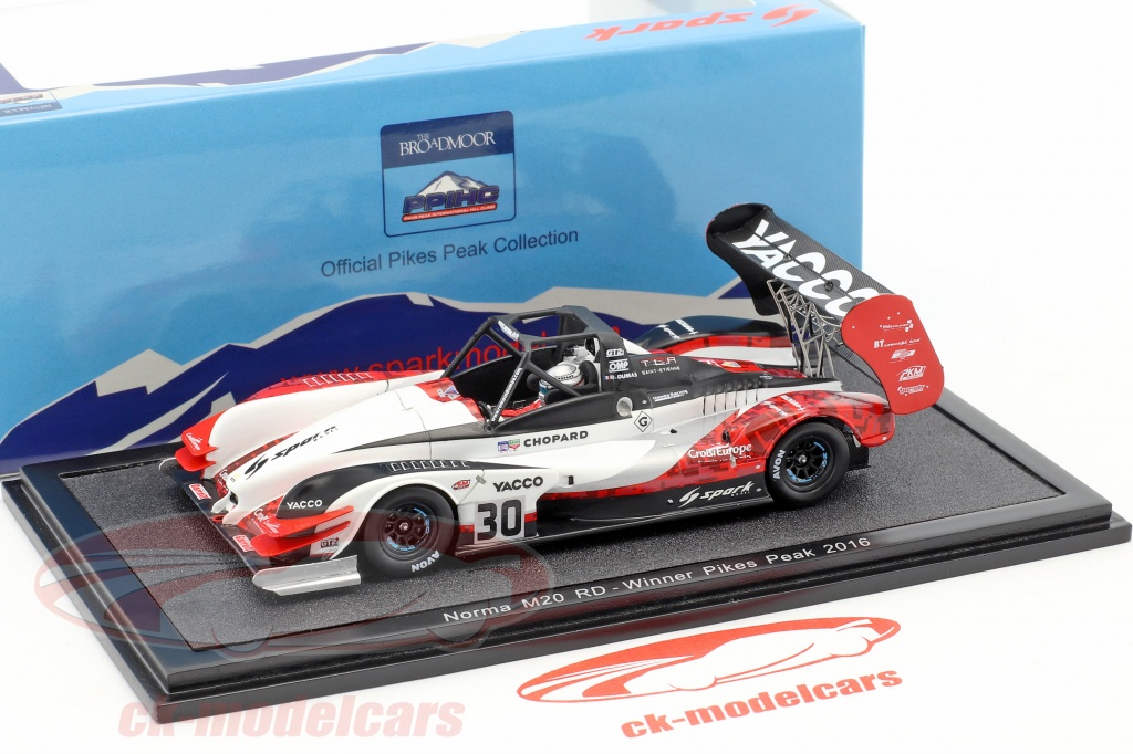Spark 1:43 Norma M20 RD #30 Winner Pikes Peak 2016 Dumas 43PP16 model ...