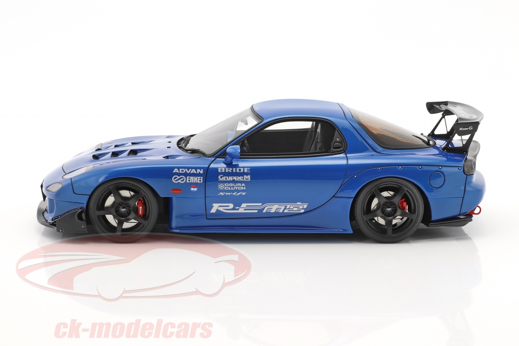 Ignition Model 1:18 Mazda RX-7 (FD3S) RE Amemiya blau IG1046 Modellauto IG1046 4573448880467