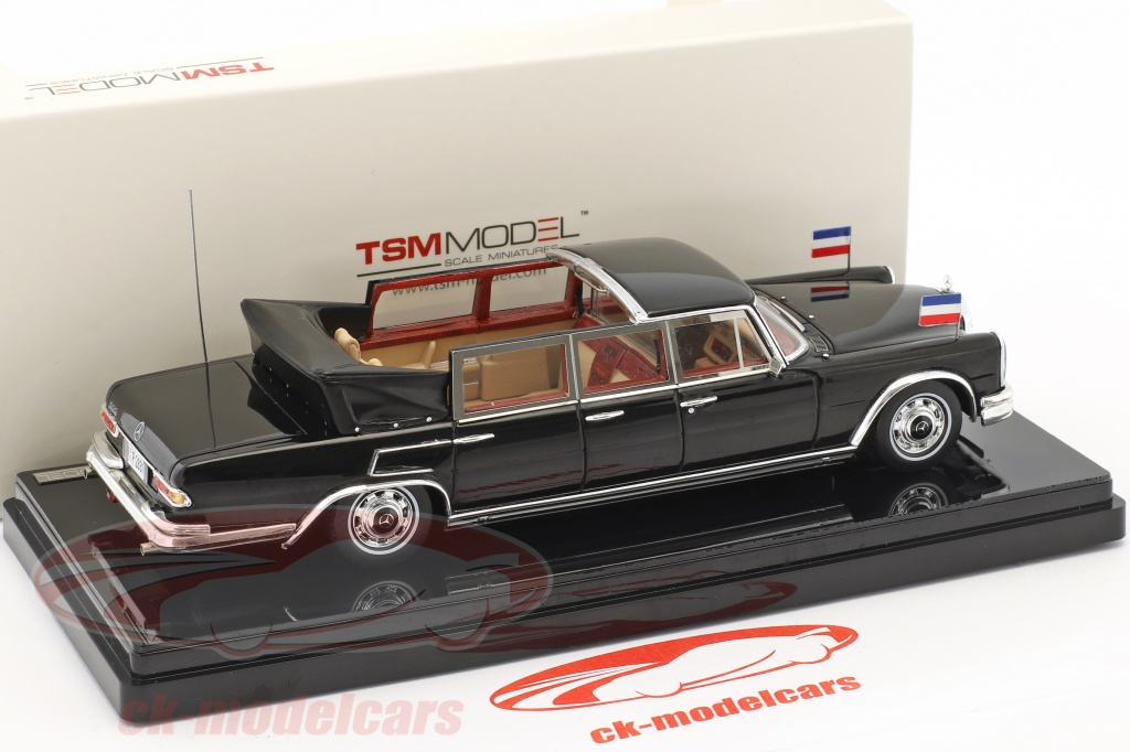 True Scale 1:43 Mercedes-Benz 600 Pullman Landaulet 6-Door Josip Broz ...