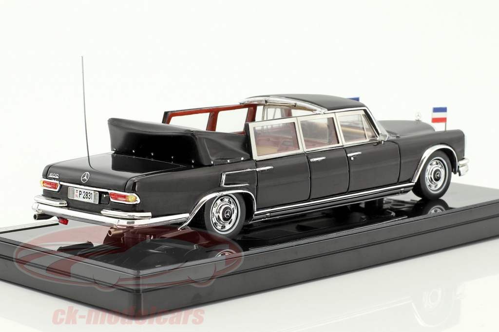 True Scale 1:43 Mercedes-Benz 600 Pullman Landaulet 6-Door Josip Broz ...
