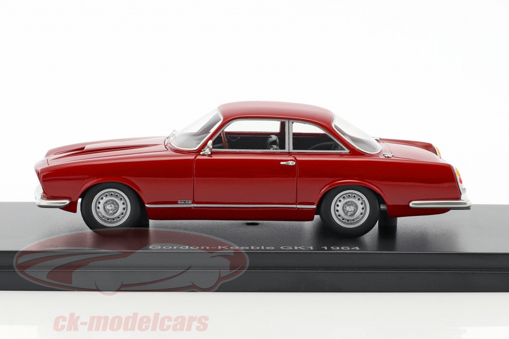 BoS-Models 1:43 Gordon-Keeble GK1 RHD 建造年份 1964 黑暗 红 BOS43775 模型 汽车 ...