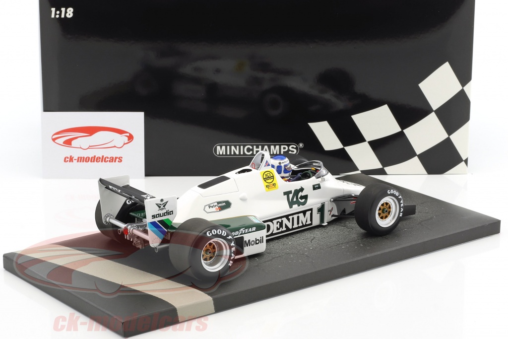 Minichamps 1:18 Keke Rosberg Williams FW08C #1 勝者 モナコ GP 式 1 1983 ...