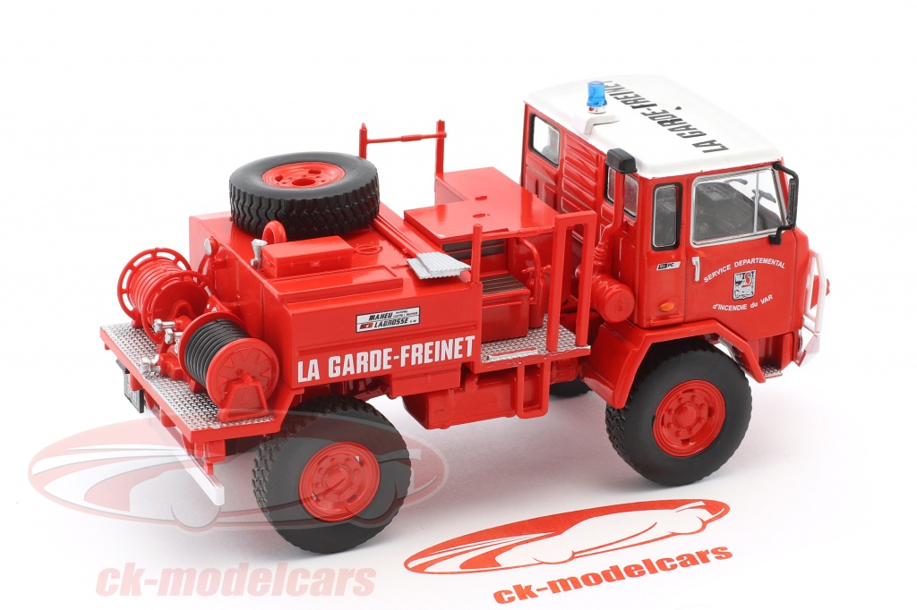 Atlas 1:43 UNIC 75 PC La Garde-Freinet pompiers rouge / blanc G1790029 ...